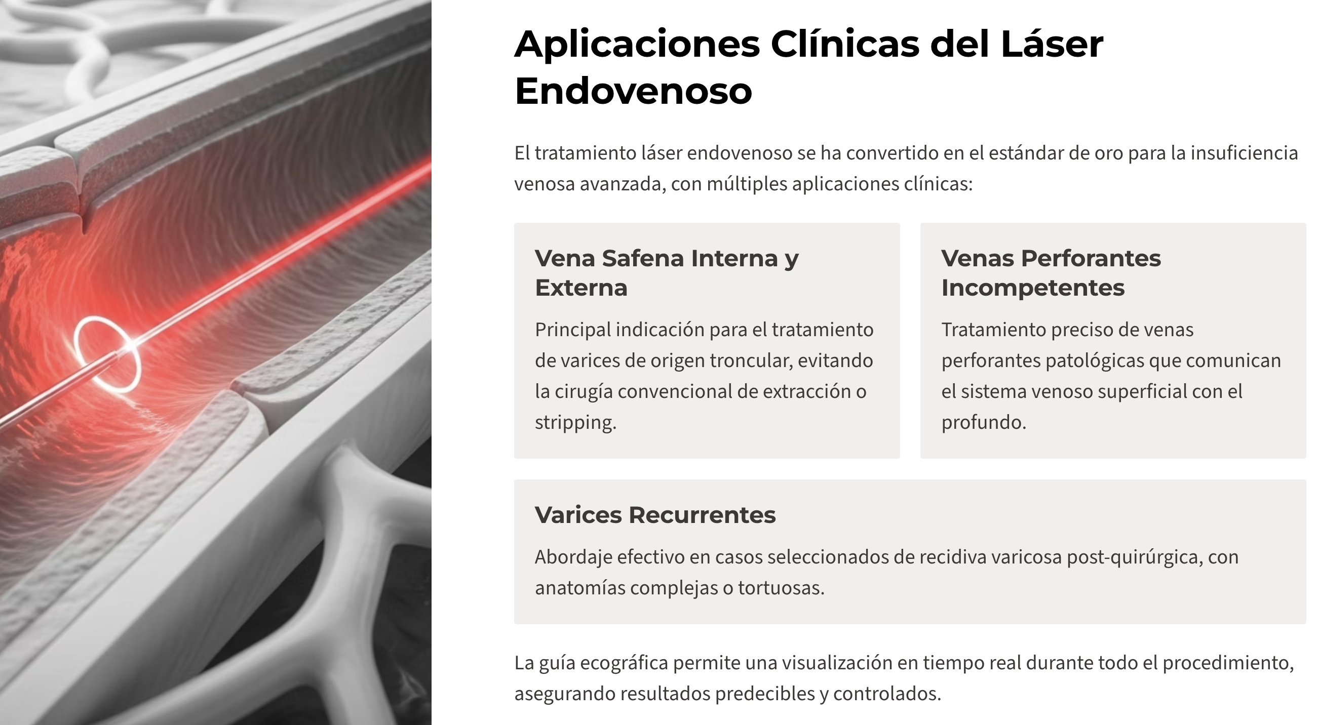 Laser Endovenoso - LasersLux | Equipos Laser USA