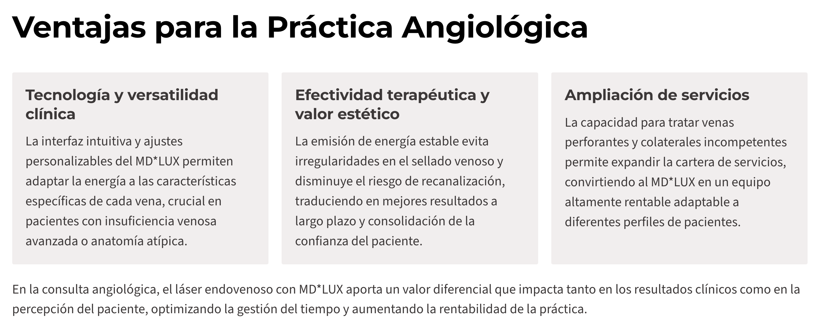 Laser Endovenoso - LasersLux | Equipos Laser USA