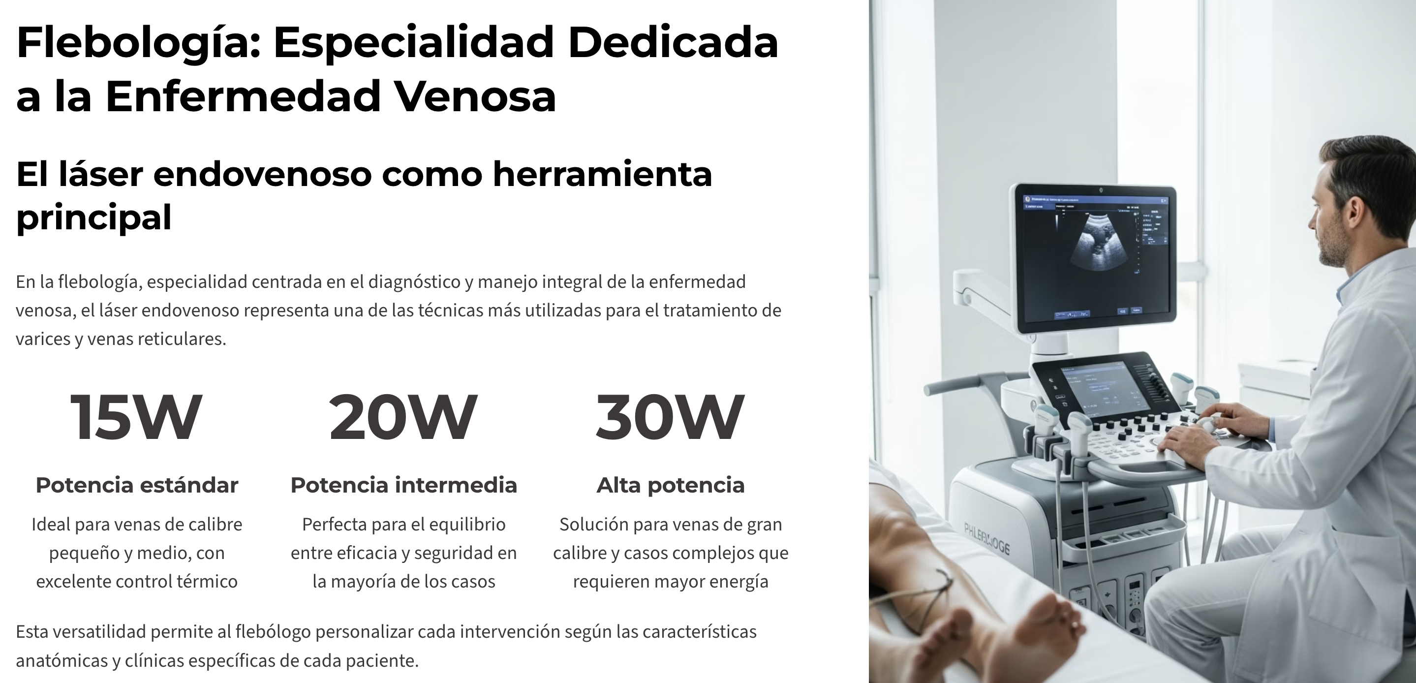 Laser Endovenoso - LasersLux | Equipos Laser USA