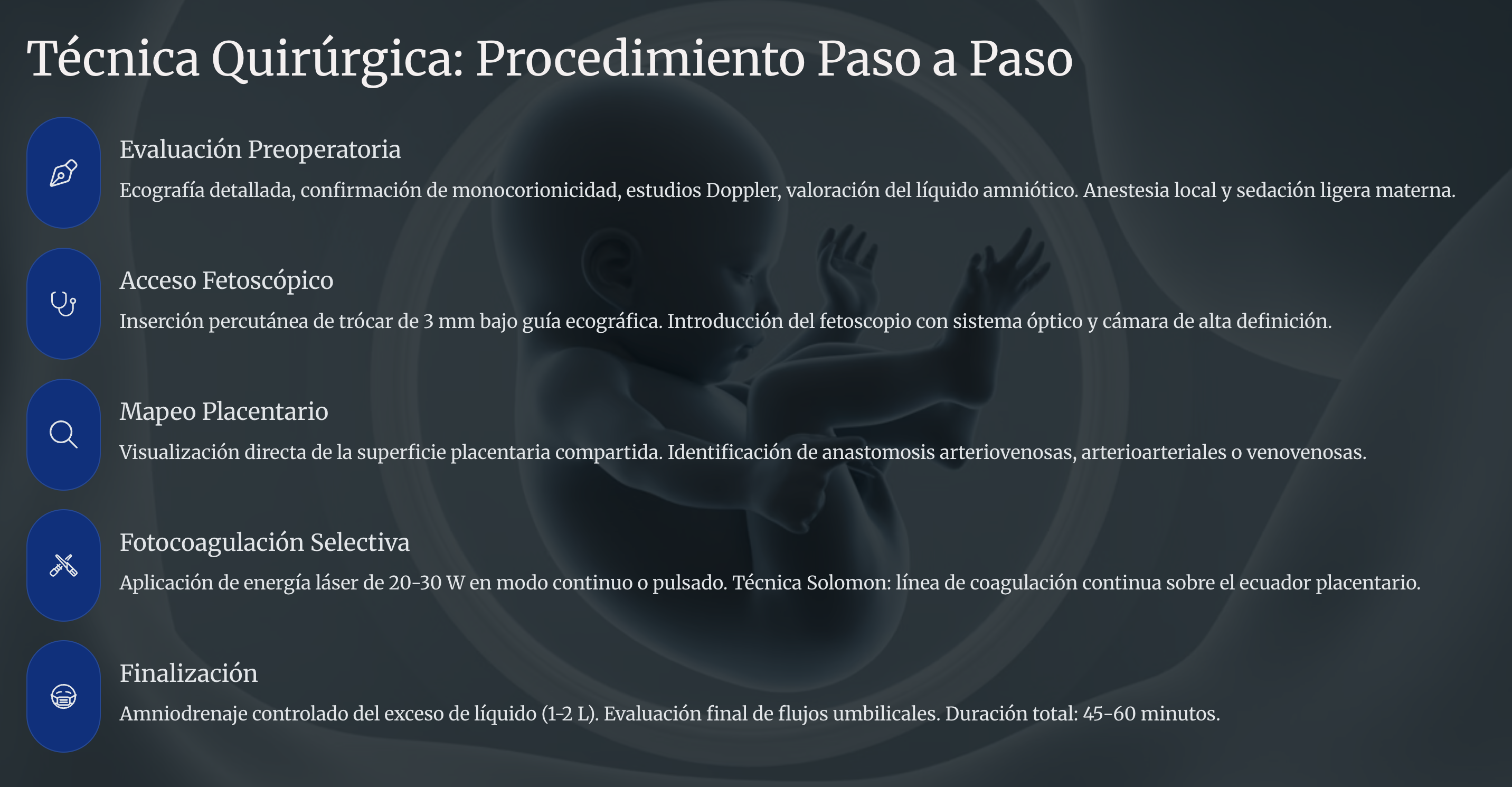 Cirugia fetal con laser - LasersLux | Equipos Laser