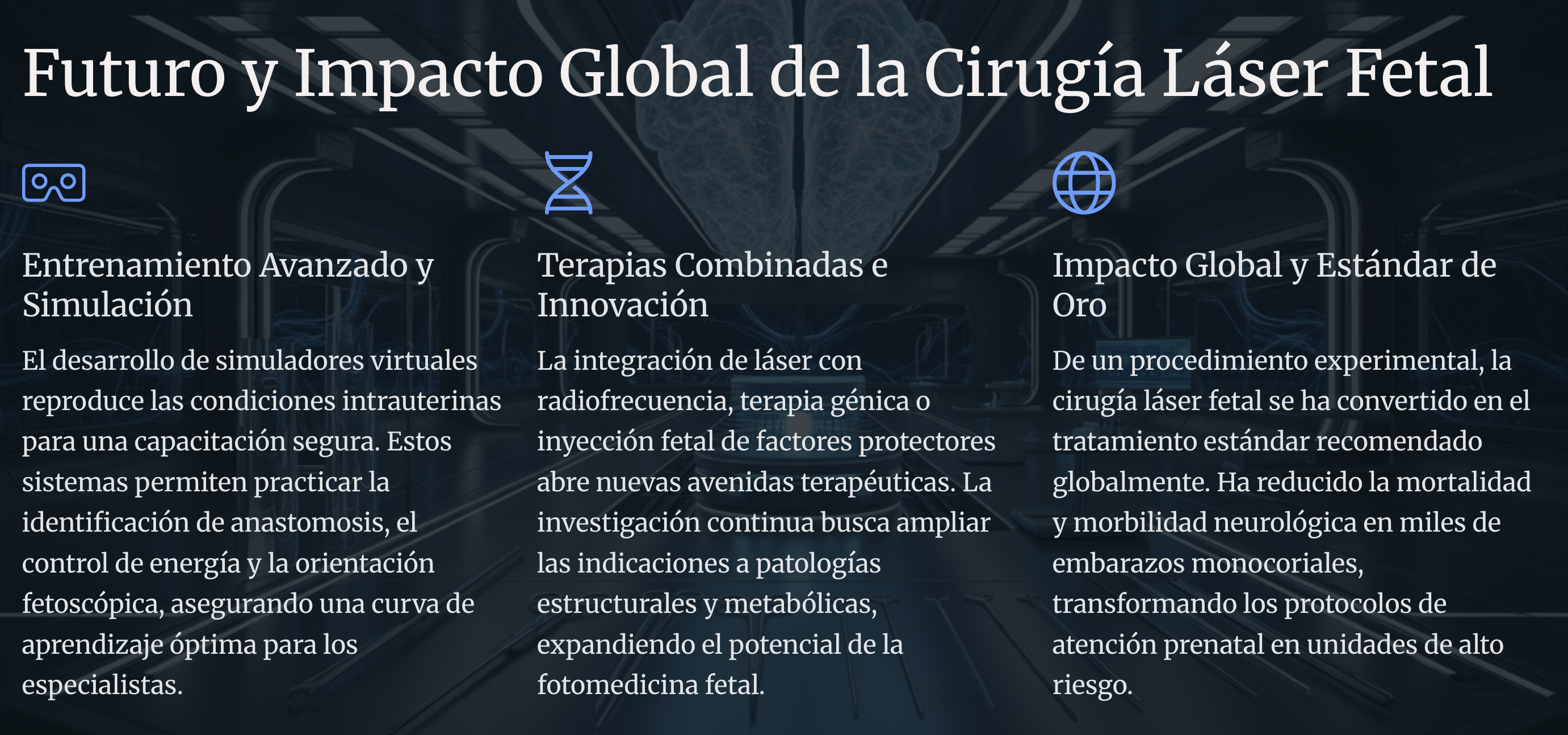Cirugia fetal con laser - LasersLux | Equipos Laser