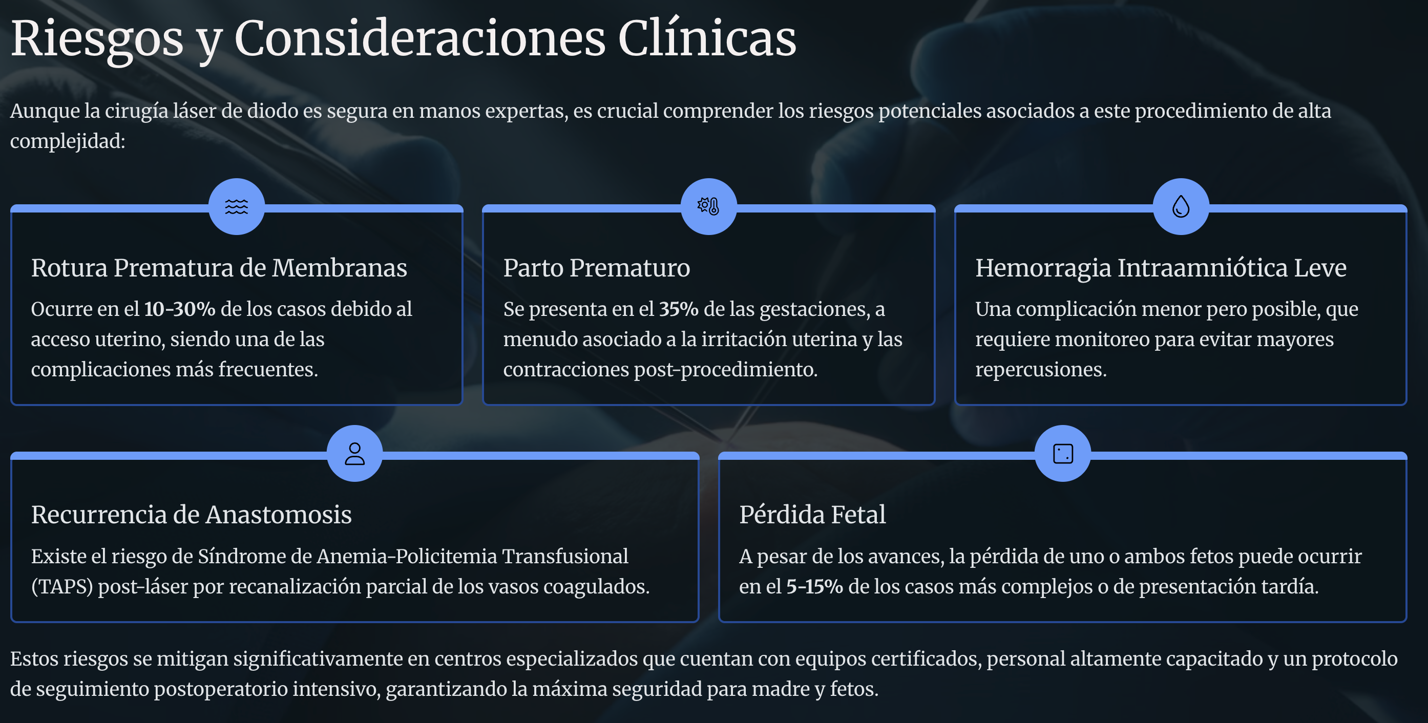Cirugia fetal con laser - LasersLux | Equipos Laser