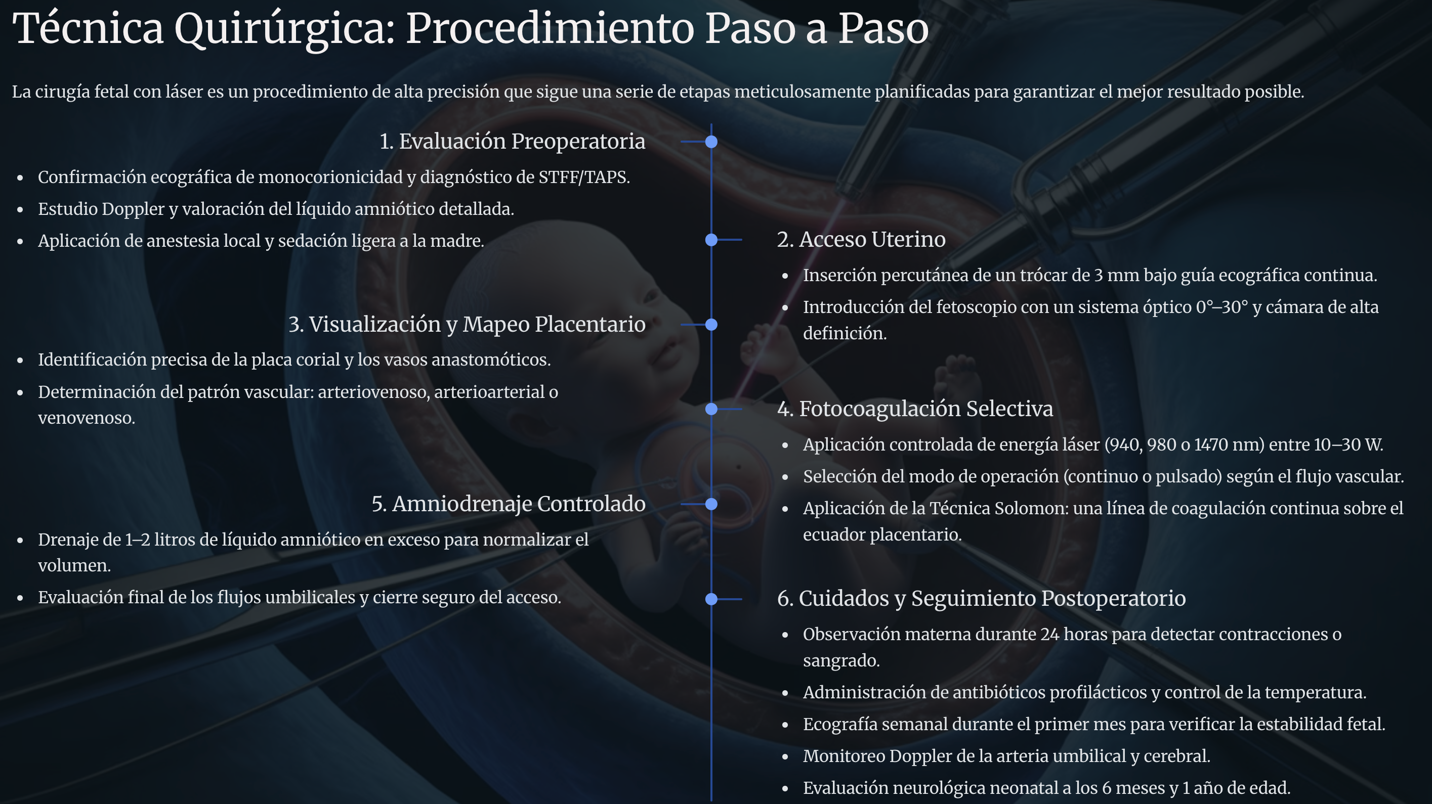 Cirugia fetal con laser - LasersLux | Equipos Laser